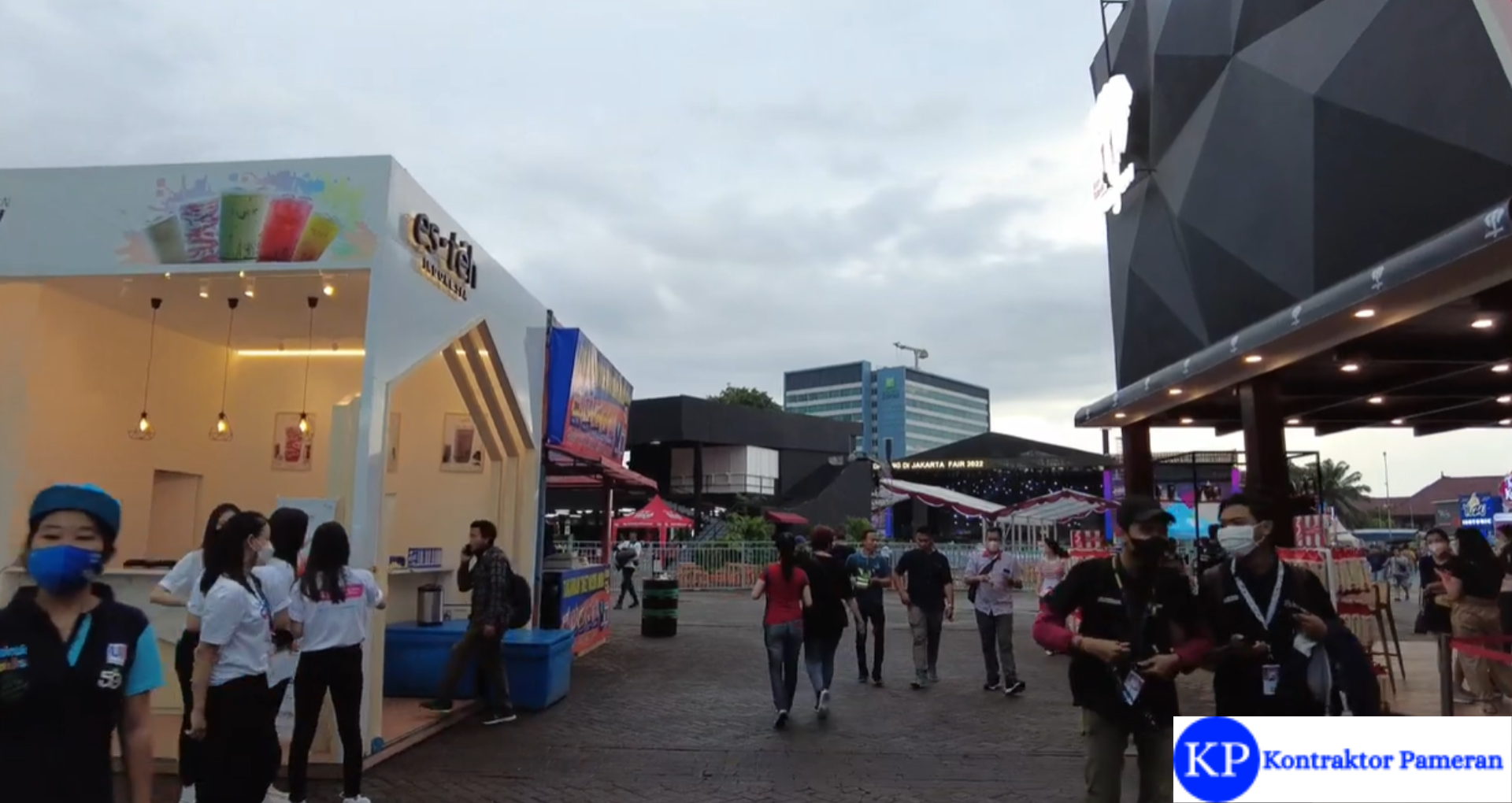 Outdoor Booth | Kontraktor Jasa Sewa Pembuatan Untuk Pameran